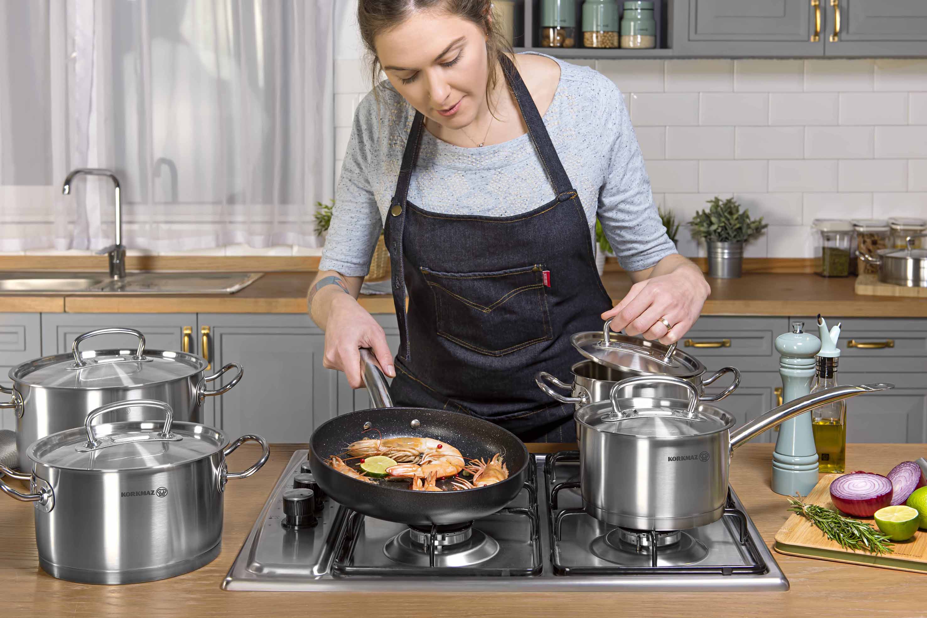 Cookware - Stainless Steel - Korkmaz - Proline