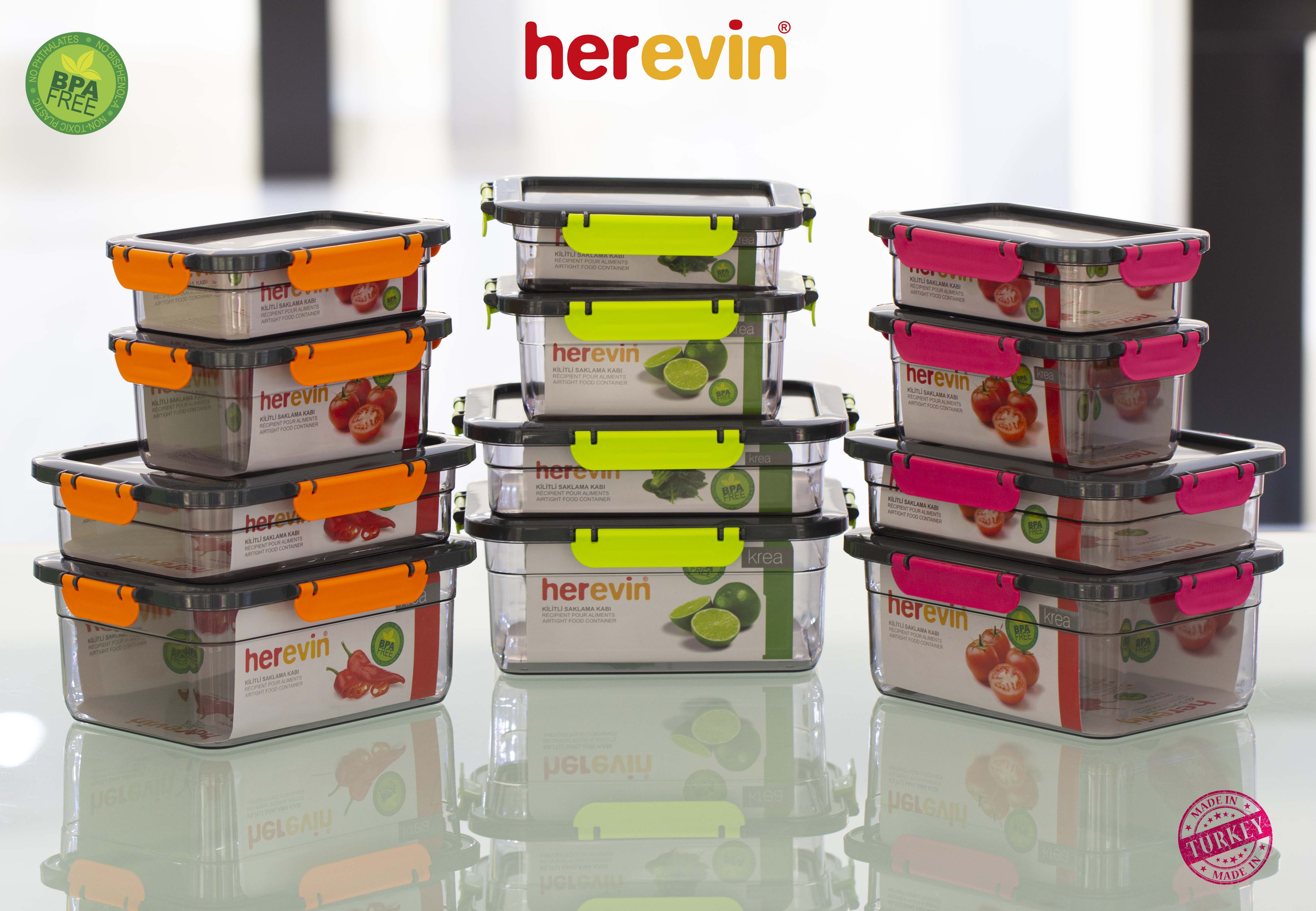 Plastic Kitchenware - herevin - Plastic Food Containers