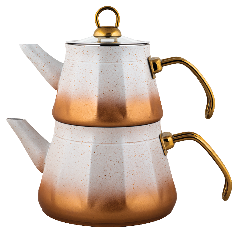 Enamel Kitchenware - FMP - GRANİT ÇAYDANLIK / GRANITE TEAPOT